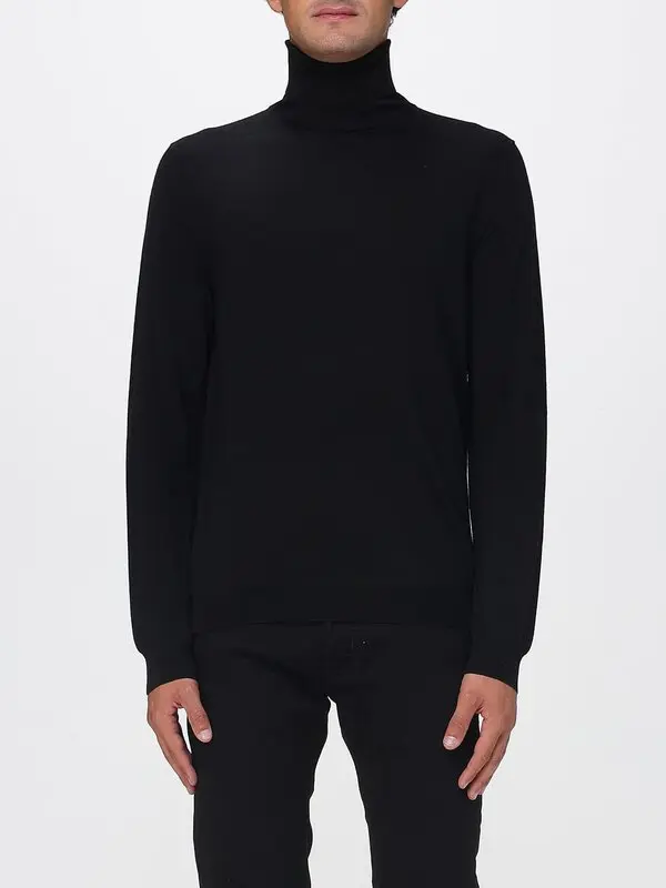 ZANONE Turtleneck Jumper - Black