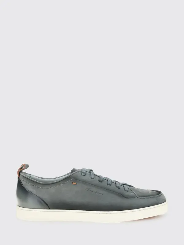 Santoni Nubuck Sneakers - Grey