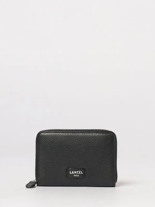LANCEL Grained Leather Wallet - Black