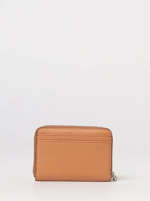 LANCEL Grained Leather Wallet - Camel