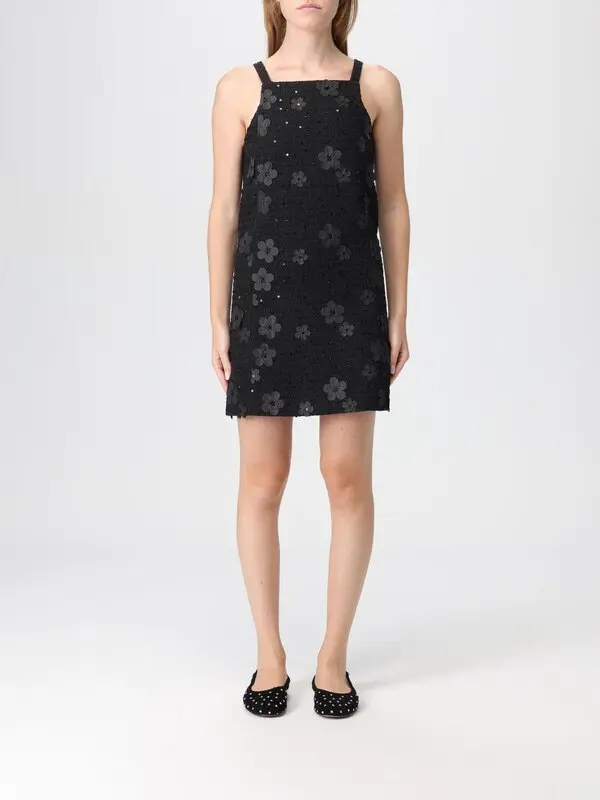 TWINSET Embellished Floral Mini Dress