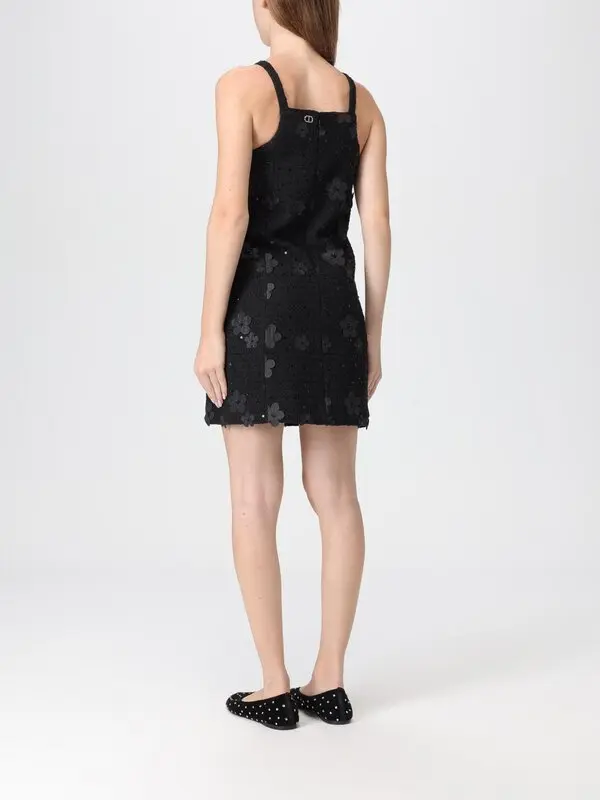 TWINSET Embellished Floral Mini Dress