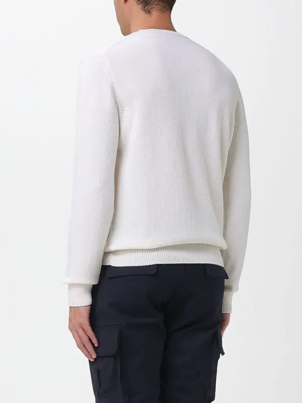 ZANONE Crew Neck Pullover - White