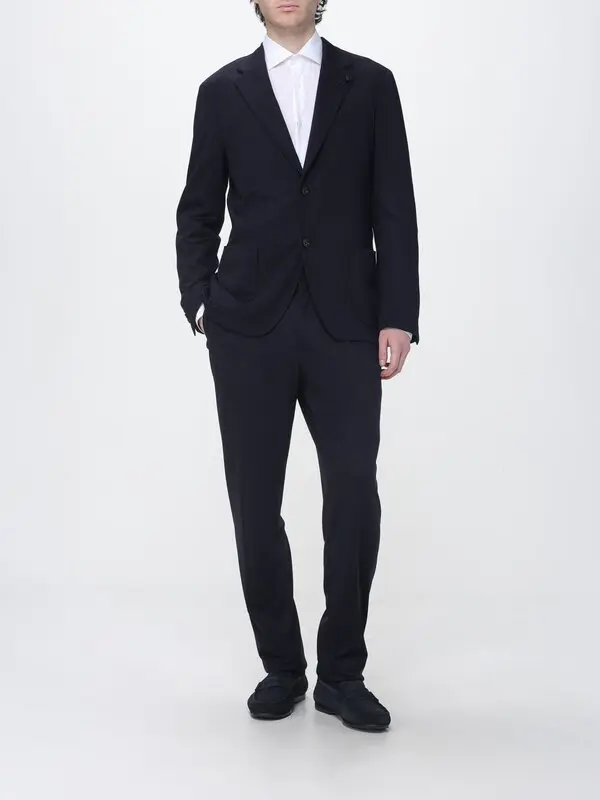 LARDINI Single-breasted Wool Dress