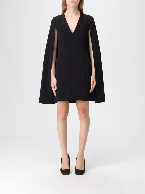 TWINSET Dress With Cape Effect