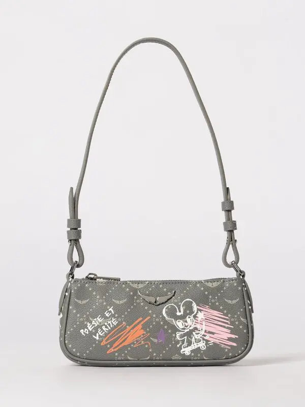 Zadig&Voltaire Z Pocket Graffiti Print Bag