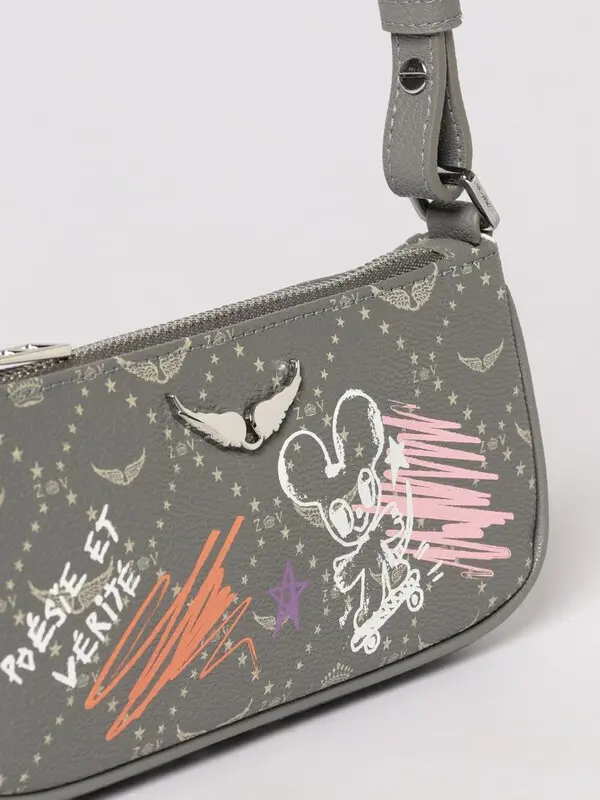 Zadig&Voltaire Z Pocket Graffiti Print Bag