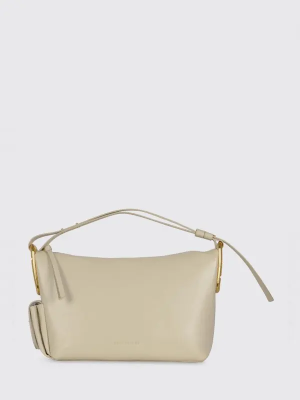 Marc Jacobs Scene Leather Tote Bag With Laminated Double J Logo - White