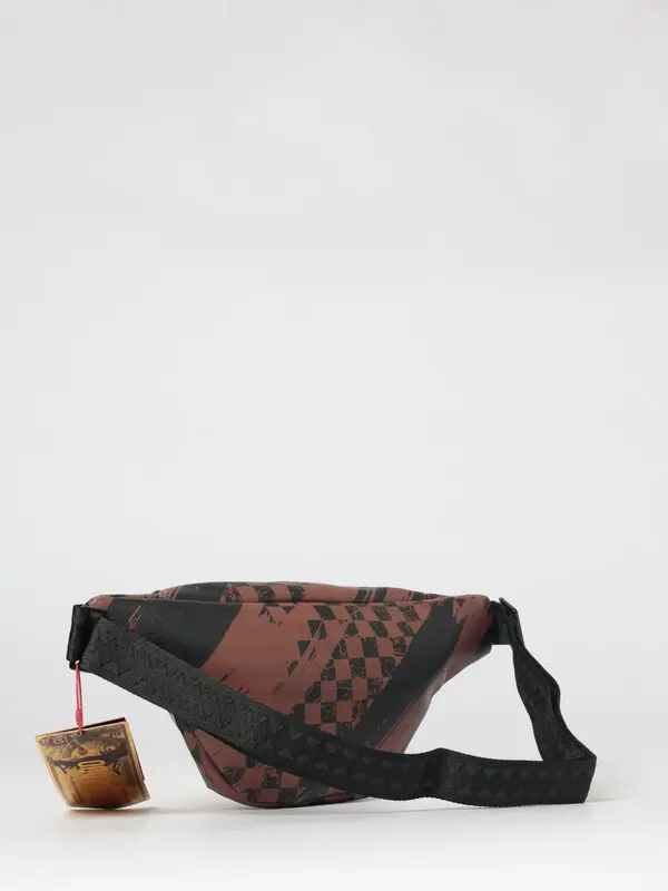 SPRAYGROUND Printed Saffiano Coated Cotton Belt Bag