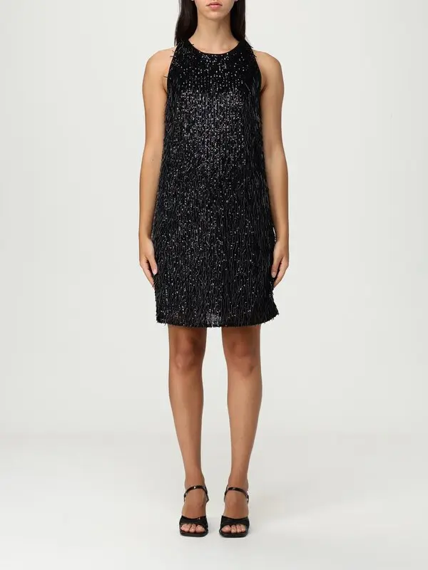 TWINSET Sequin Embellished Sleeveless Dress