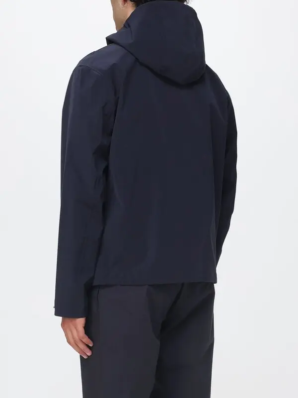 Emporio Armani Zip-up Hooded Jacket - Navy