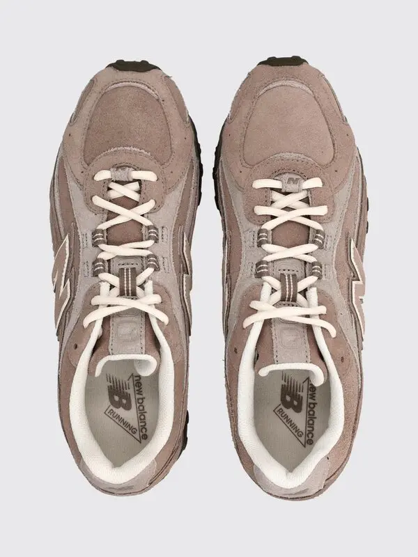 NEW BALANCE 204l Suede And Mesh Lace Up Sneakers