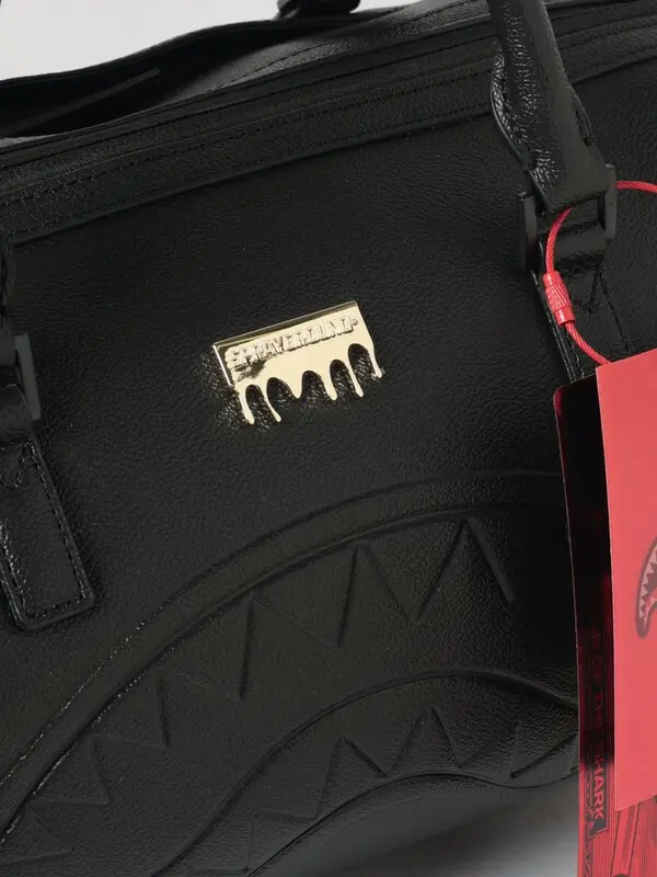 SPRAYGROUND Faux Leather Duffle Bag With Embossed Logo