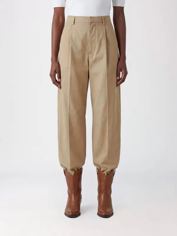 MAISON MARGIELA Cotton Blend Baggy Trousers