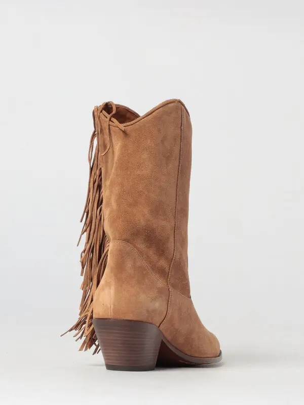 VIC MATIE Suede Boot With Fringes