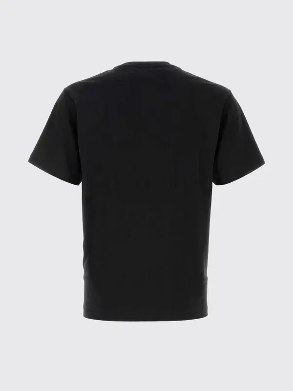 A BATHING APE Cotton T-shirt With Front Graphic Logo Print - Black