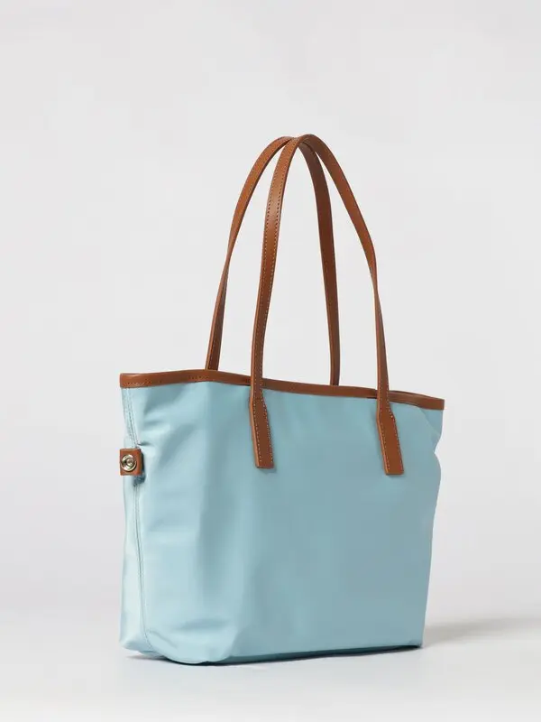 MC2 SAINT BARTH Nylon Bag With Embroidered Logo - Gnawed Blue