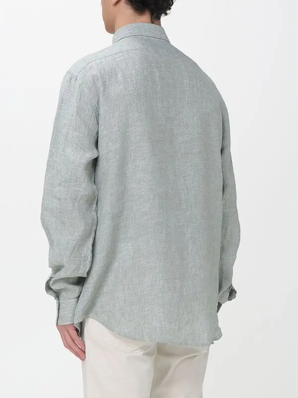 Aspesi Linen Blend Casual Shirt - Green