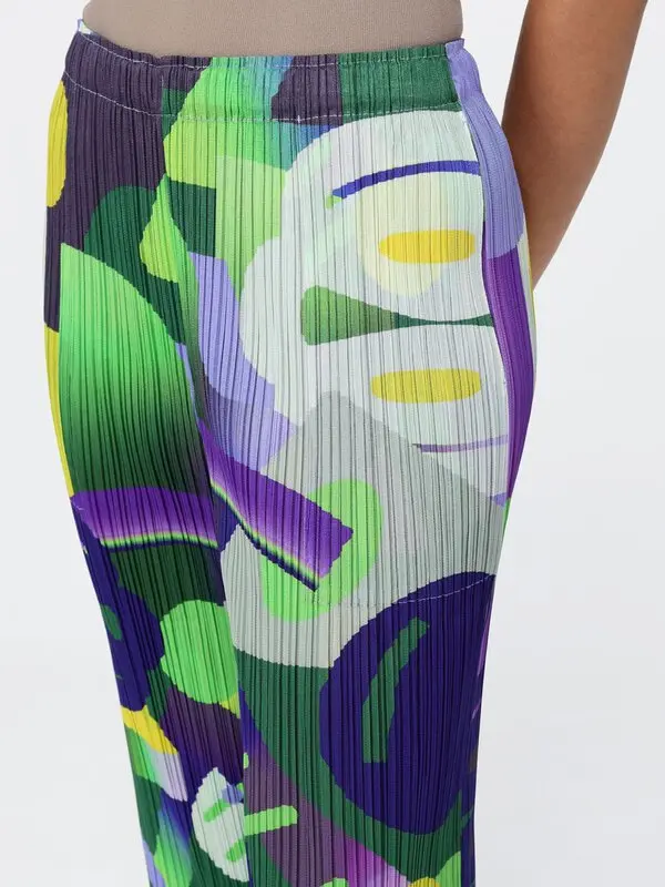 Issey Miyake Colour" Pleated Trousers - Pink