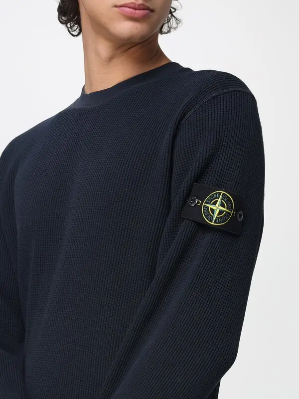 Stone Island Crewneck Sweatshirt - Blue