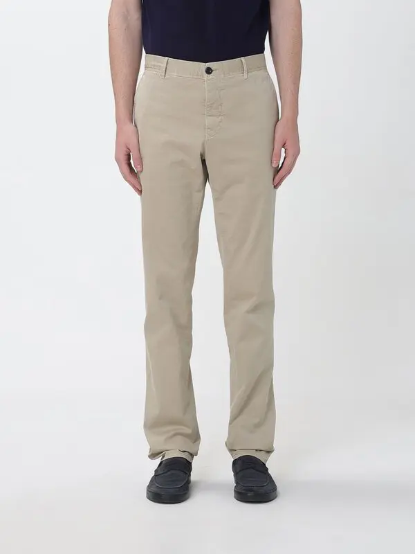 Incotex Cotton Chino Trousers - Sand