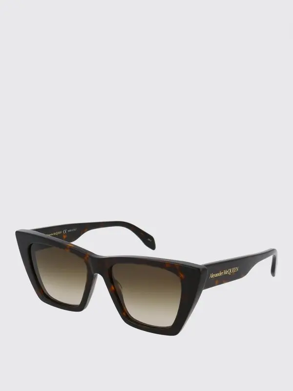 Alexander McQueen Cat Eye Sunglasses - Brown