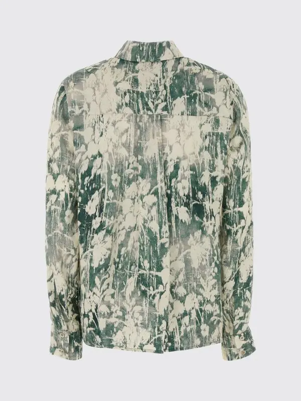 PT TORINO Viscose Shirt With Floral Print
