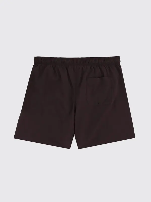 Lacoste Polyester Swim Trunks - Brown