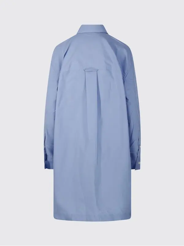 AMI Paris Cotton Shirtdress - Blue