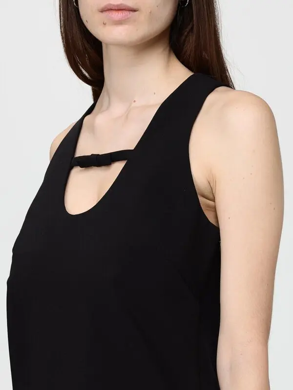 TWINSET Sleeveless Dress With Embellished Hem