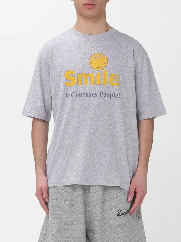 Dsquared2 Cotton T-shirt With Smile Print