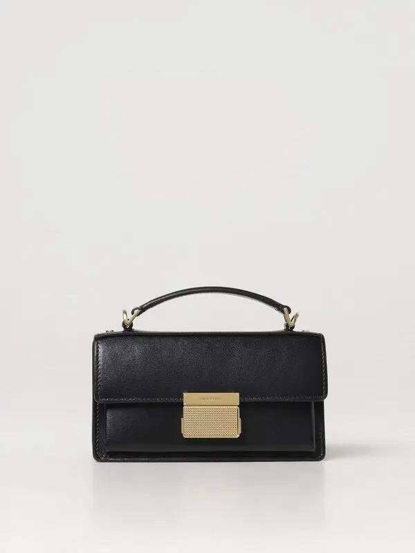 GOLDEN GOOSE Mini Bag With Turn Lock Closure - Black