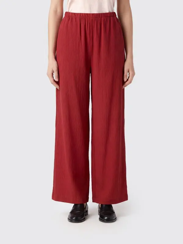 Max Mara Linen Blend Palazzo Trousers
