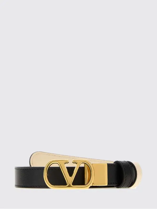 Valentino Garavani Vlogo Signature Belt - Black