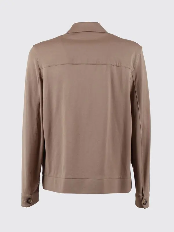 CIRCOLO 1901 Cotton Shirt Jacket - Brown