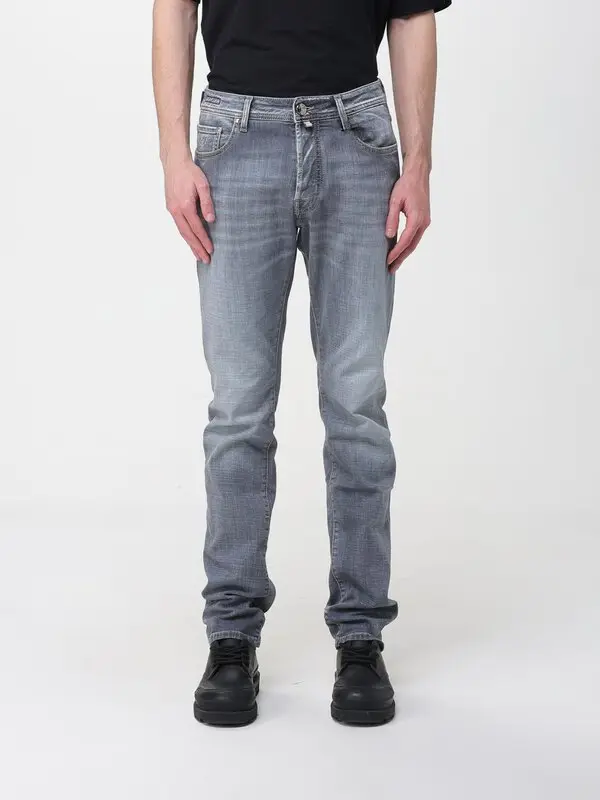 Jacob Cohen Slim Fit Stretch Denim Trousers - Blue