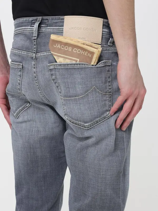 Jacob Cohen Slim Fit Stretch Denim Trousers - Blue