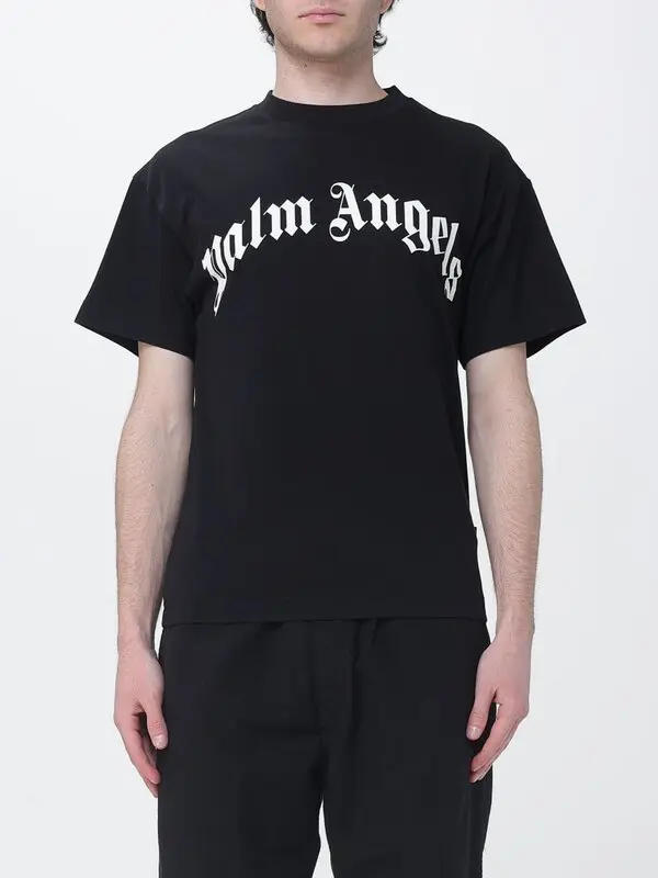 Palm Angels Cotton T-shirt With Logo