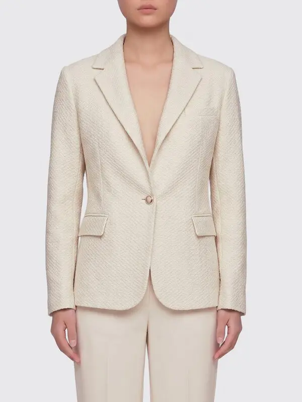 CIRCOLO 1901 Single Breasted Cotton Blazer