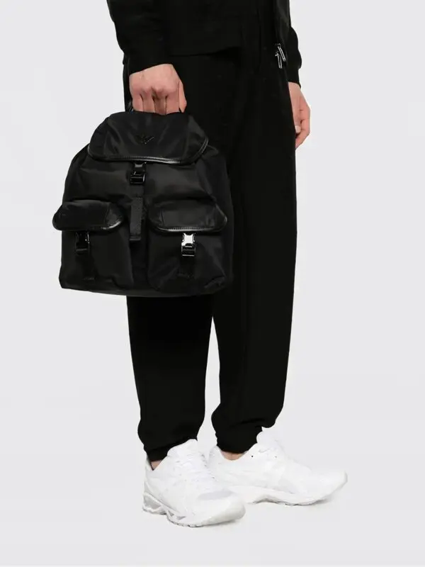 Emporio Armani Logo Backpack