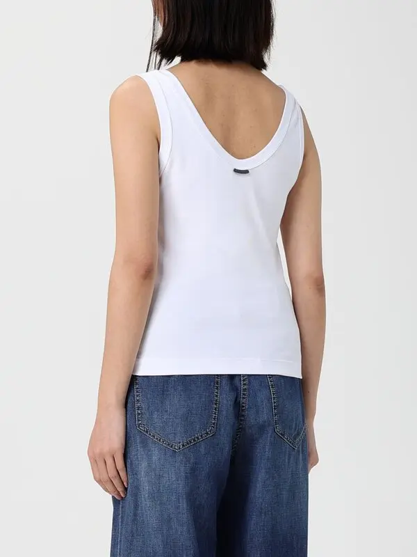 Brunello Cucinelli Cotton Top - White