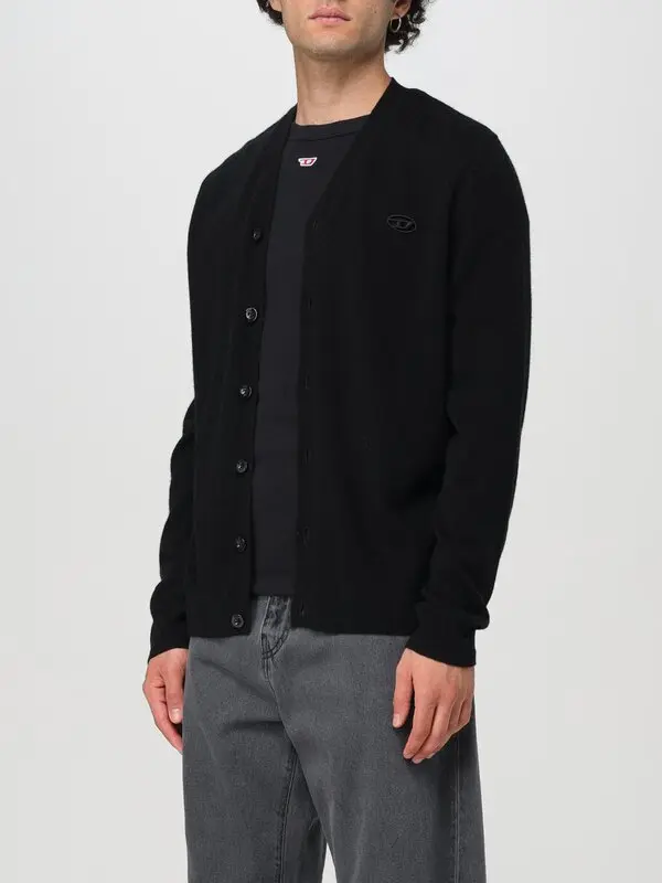 DIESEL® Cardigan With Emblem