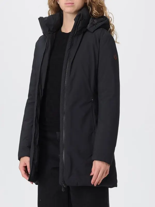 SAVE THE DUCK Mid Length Hooded Coat