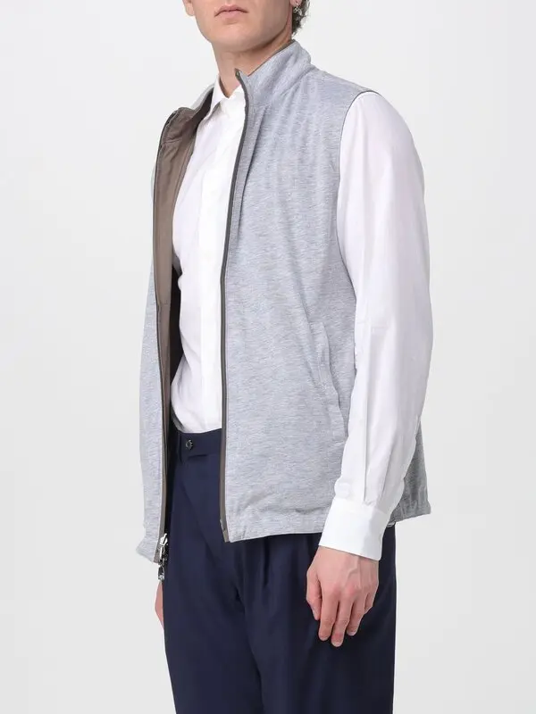 Corneliani Reversible Technical Fabric Vest