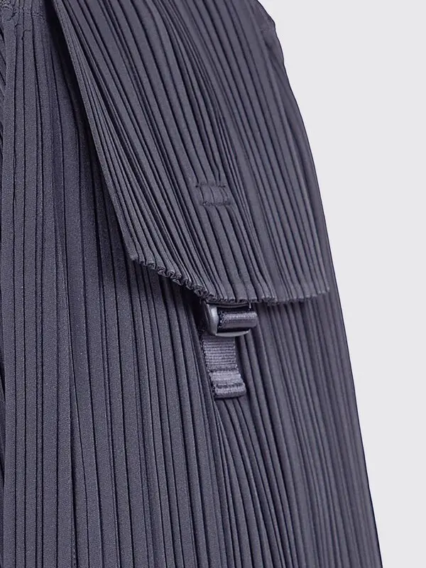 Issey Miyake Pleated Polyester Backpack