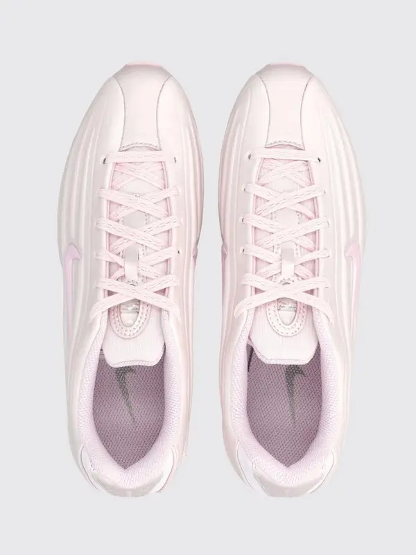 Nike Shox Z Synthetic Leather Sneakers With Swoosh Logo And Mesh Lining - Pink