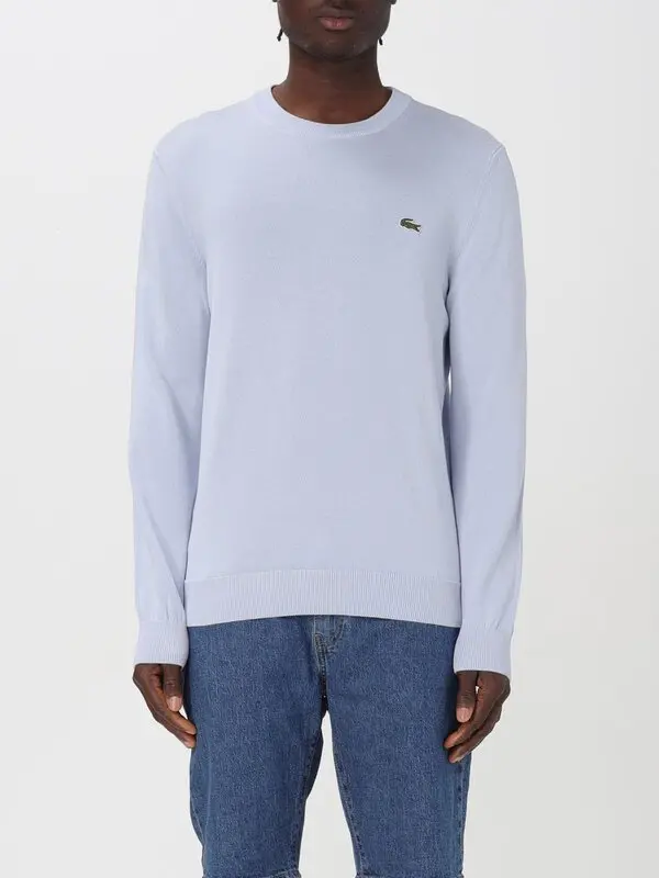 Lacoste Crew Neck Jumper - Blue 1