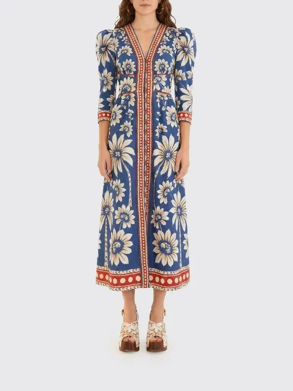 Farm Rio Floral Cotton Dress