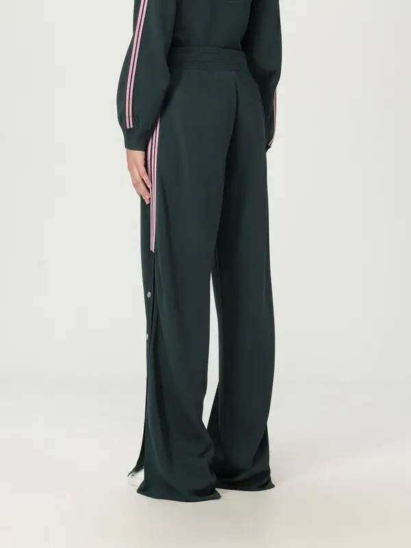 Pinko Wide Leg Trousers With Snap Button Detailing