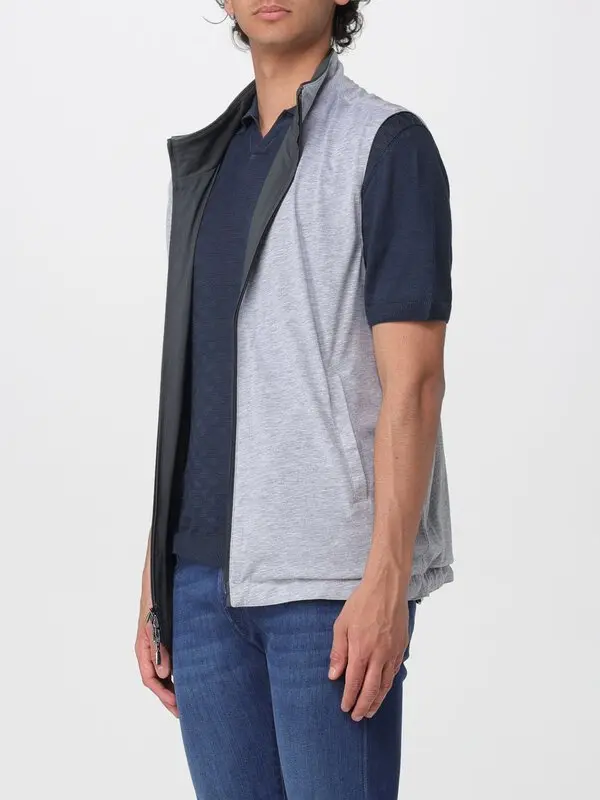Corneliani Reversible Technical Fabric Vest